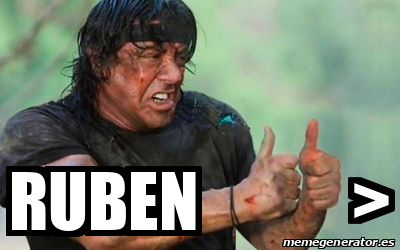 Meme Personalizado - ruben > - 31944744