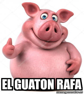Meme Personalizado - El guaton Rafa - 31946649