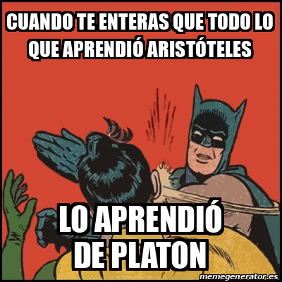Meme Batman slaps Robin - Cuando te enteras que todo lo que aprendió ...