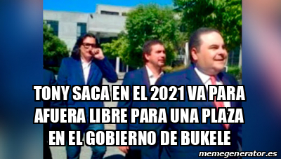 Meme Personalizado - TONY SACA EN EL 2021 VA PARA AFUERA LIBRE PARA UNA ...