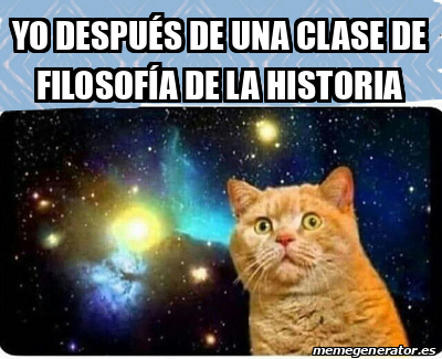 Meme Personalizado - Yo después de una clase de filosofía de la ...