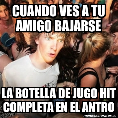 Meme Sudden Realization Ralph - Cuando ves a tu amigo bajarse la ...
