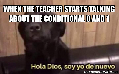 Meme Personalizado - When the teacher starts talking about the ...