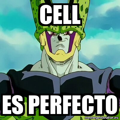 Meme Personalizado - CELL ES PERFECTO - 31975150