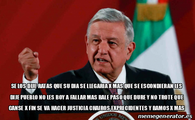 Meme Personalizado - SE LOS DIJE RATAS QUE SU DIA SE LLEGARIA X MAS QUE ...