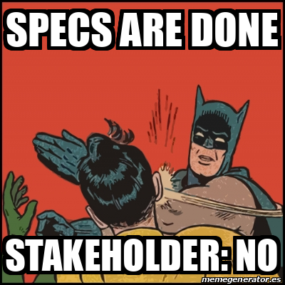 Meme Batman slaps Robin - SPECS ARE DONE STAKEHOLDER: NO - 31978093