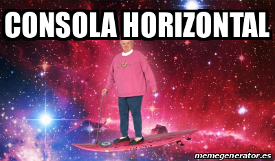 Meme Personalizado - CONSOLA HORIZONTAL - 31991959