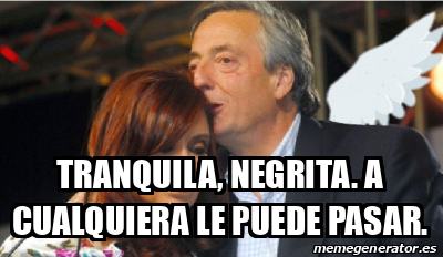 Meme Personalizado - Tranquila, negrita. A cualquiera le puede pasar ...