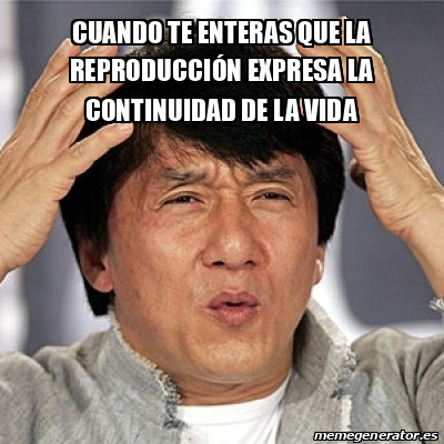 Meme Jackie Chan - cUANDO TE ENTERAS QUE LA REPRODUCCIÓN EXPRESA LA ...