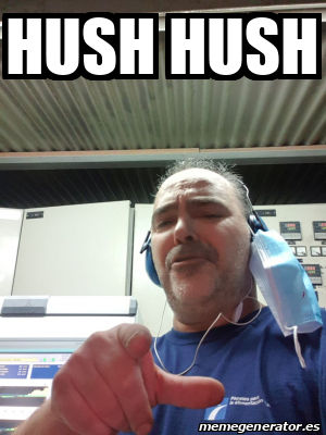 Meme Personalizado - Hush Hush - 32002296