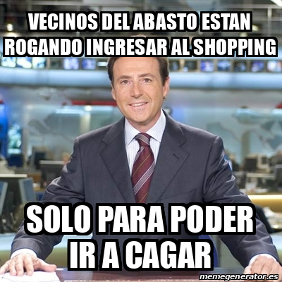 Meme Matias Prats - vecinos del abasto estan rogando ingresar al ...