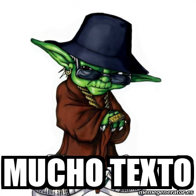 Meme Personalizado - MUCHO TEXTO - 32014494