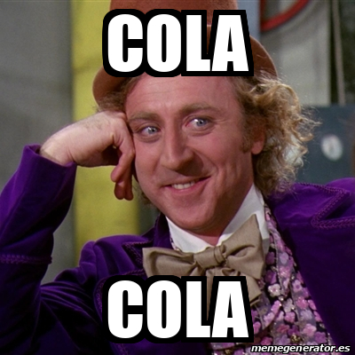 Meme Willy Wonka - cola cola - 32100067