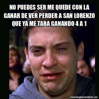 Meme crying peter parker - No puedes ser me quede con la ganar de ver ...