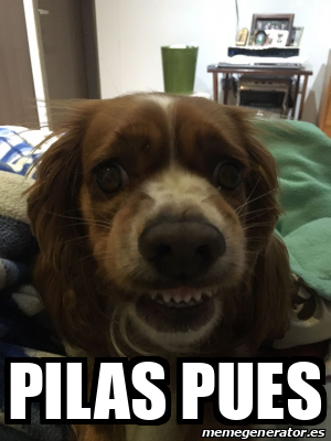 Meme Personalizado - PILAS PUES - 32104651