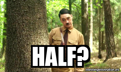 Meme Personalizado - HALF? - 32107582