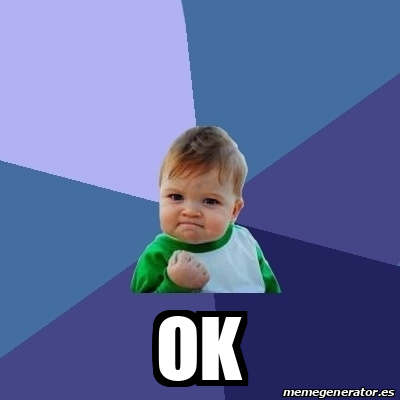 Meme Bebe Exitoso - Ok - 32107938
