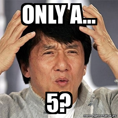Meme Jackie Chan - only a... 5? - 32108272