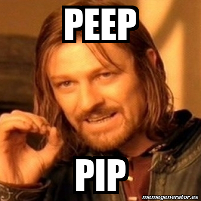 Meme Boromir - Peep Pip - 32113684