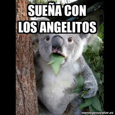 Meme Koala - sUEÑA CON LOS ANGELITOS - 32113706