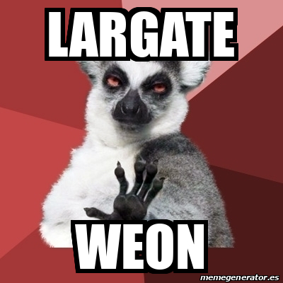 Meme Chill Out Lemur - LARGATE WEON - 32120561