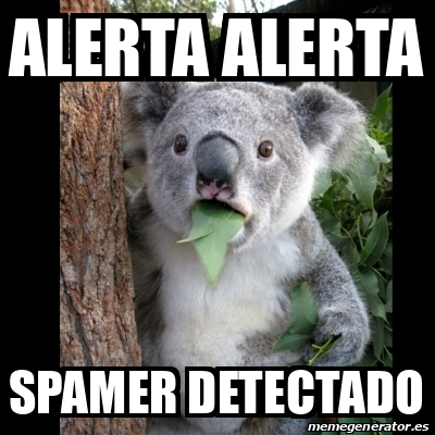 Meme Koala - ALERTA ALERTA Spamer detectado - 32123200