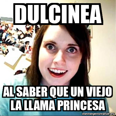 Meme Overly Attached Girlfriend - Dulcinea al saber que un viejo la ...