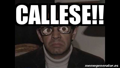 Meme Personalizado - Callese!! - 32130109