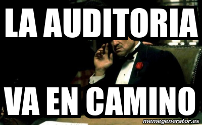 Meme Personalizado - La auditoria va en camino - 32131385