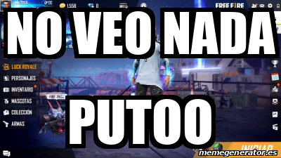 Meme Personalizado - no veo nada putoo - 32140856