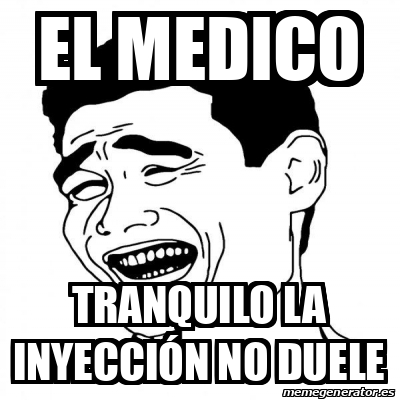 Meme Yao Ming 2 - El medico Tranquilo la inyección no duele - 32146050