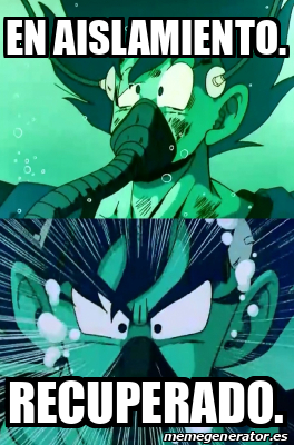 Meme Personalizado - En aislamiento. Recuperado. - 32146308