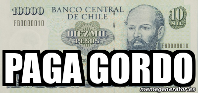 Meme Personalizado - Paga gordo - 32149920