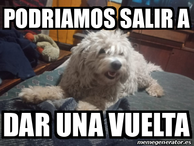 Meme Personalizado - podriamos salir a dar una vuelta - 32151813