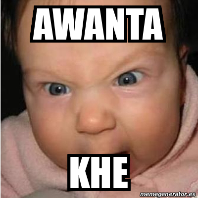 Meme Bebe furioso - Awanta Khe - 32155785