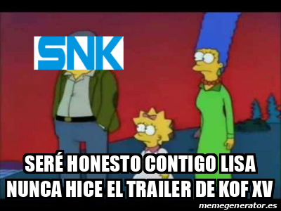 Meme Personalizado - Seré honesto contigo lisa nunca hice el trailer de ...