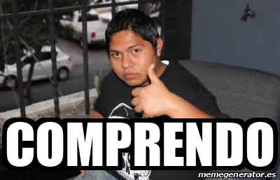Meme Personalizado - Comprendo - 32157614