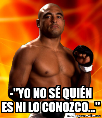 Meme Personalizado - -"YO NO SÉ QUIÉN ES NI LO CONOZCO..." - 32164198