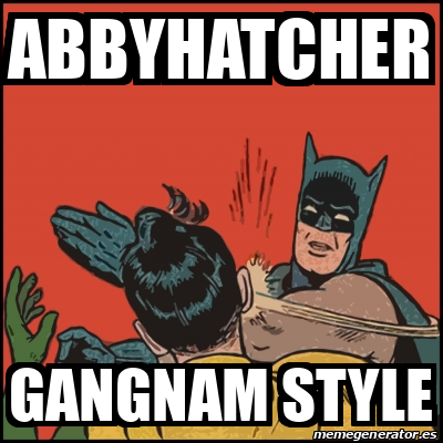 Meme Batman slaps Robin - abbyhatcher Gangnam style - 32169530