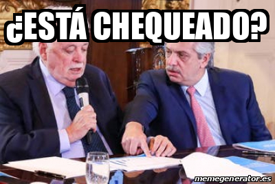 Meme Personalizado - ¿está chequeado? - 32170404