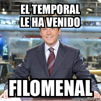 Meme Matias Prats - el temporal le ha venido filomenal - 32171637