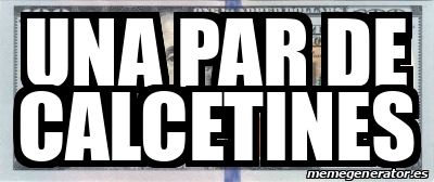 Meme Personalizado - Una par de Calcetines - 32174829