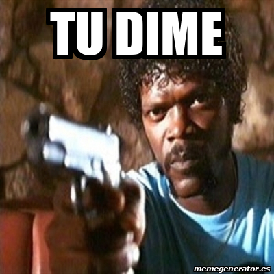 Meme Pulp Fiction - TU DIME - 32177188