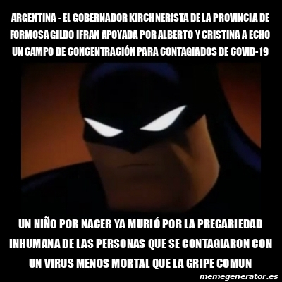 Meme Disapproving Batman - ARGENTINA - el gobernador kirchnerista de la ...