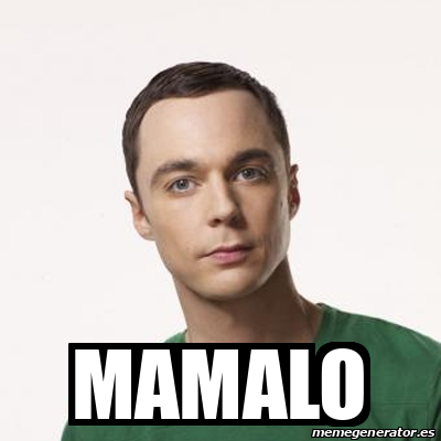 Meme Sheldon Cooper - Mamalo - 32185268