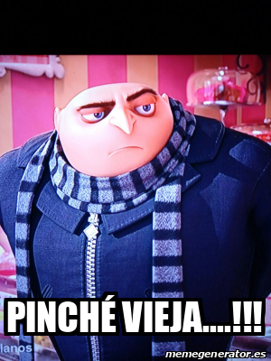 Meme Personalizado - Pinché vieja....!!! - 32189138