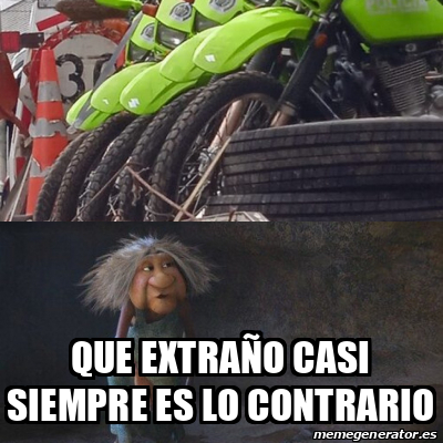 Meme Personalizado - Que extraño casi siempre es lo contrario - 32191801