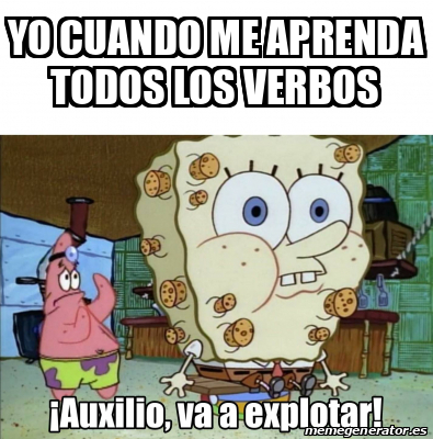 Meme Personalizado - Yo cuando me aprenda todos los verbos - 32193979