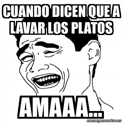 Meme Yao Ming 2 - Cuando dicen que a lavar los platos Amaaa... - 32024774