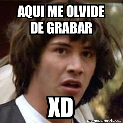 Meme Keanu Reeves - aqui me olvide de grabar xd - 32200863